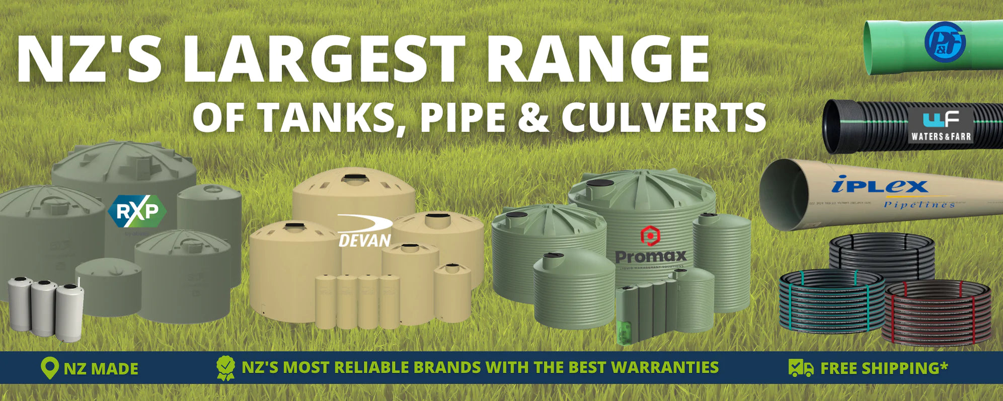 Rural Water Supplies - Shop NZ's Largest Range | Rural Water
